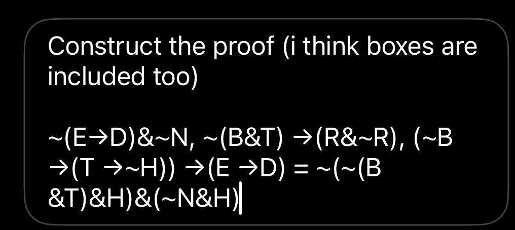 Construct the proof ( ﻿i think boxes are included | Chegg.com