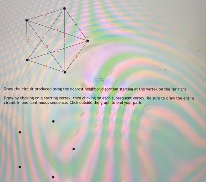 Solved Draw the circuit produced using the nearest neighbor | Chegg.com