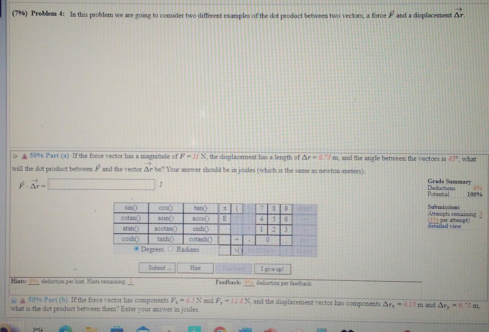 Solved (7\%) Problem 4: In this problem we are going to | Chegg.com Solved (7\%) Problem 4: In this problem we are going to | Chegg.com