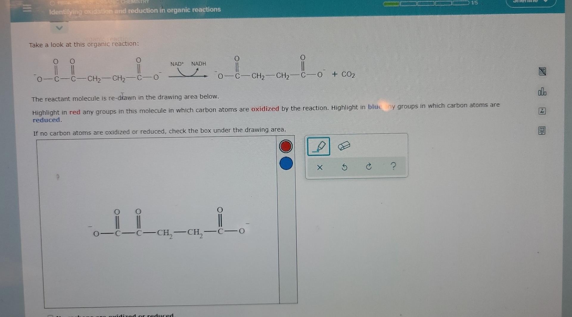 Solved Take a look at this organic reaction: The reactant | Chegg.com