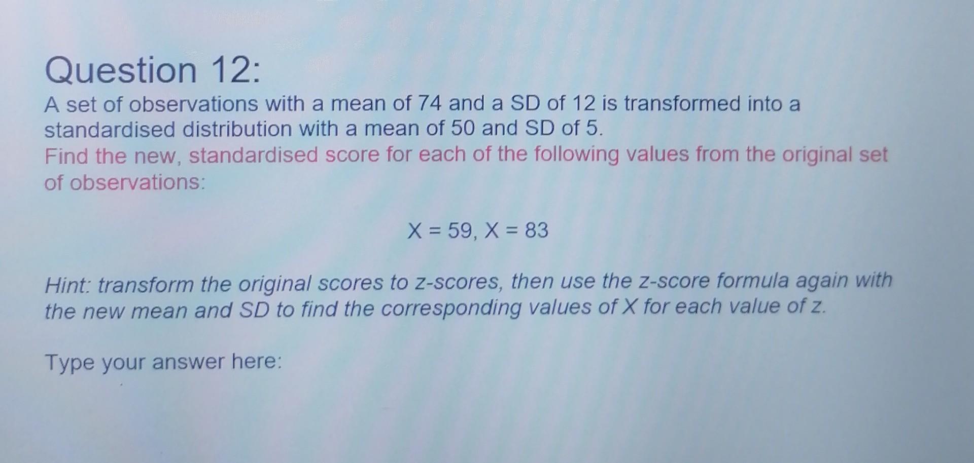 Solved Hello Referring to Psychological Statistics textbook | Chegg.com