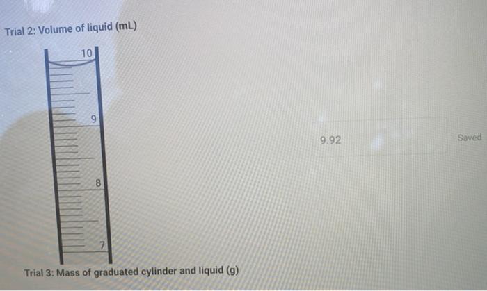 Solved REPORT SUMMARY Parti Density of Unknown Liquid Report | Chegg.com