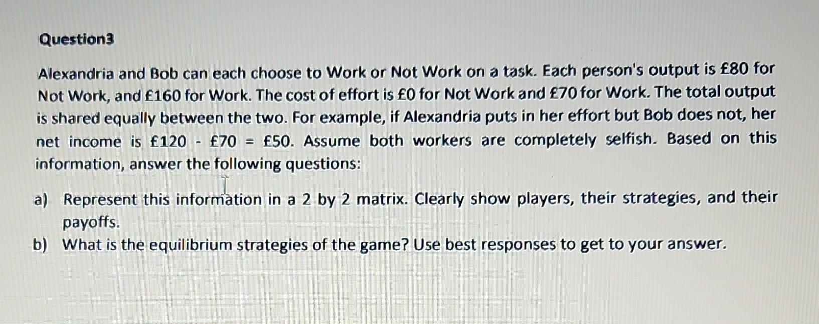 Solved Alan and Beatrice have broken the rules and colluded | Chegg.com