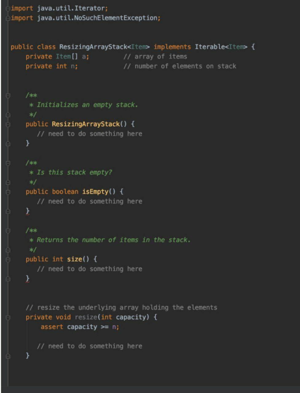 Solved import java.util. Iterator; A import | Chegg.com
