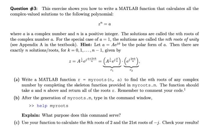 Solved Question 3 This Exercise Shows You How To Write A