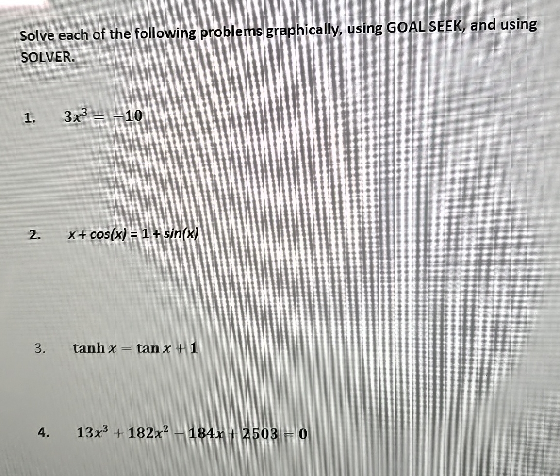 Solved Solve each of the following problems graphically, | Chegg.com