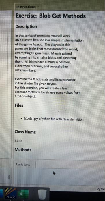 Solved Description In this series of exercises, you will | Chegg.com