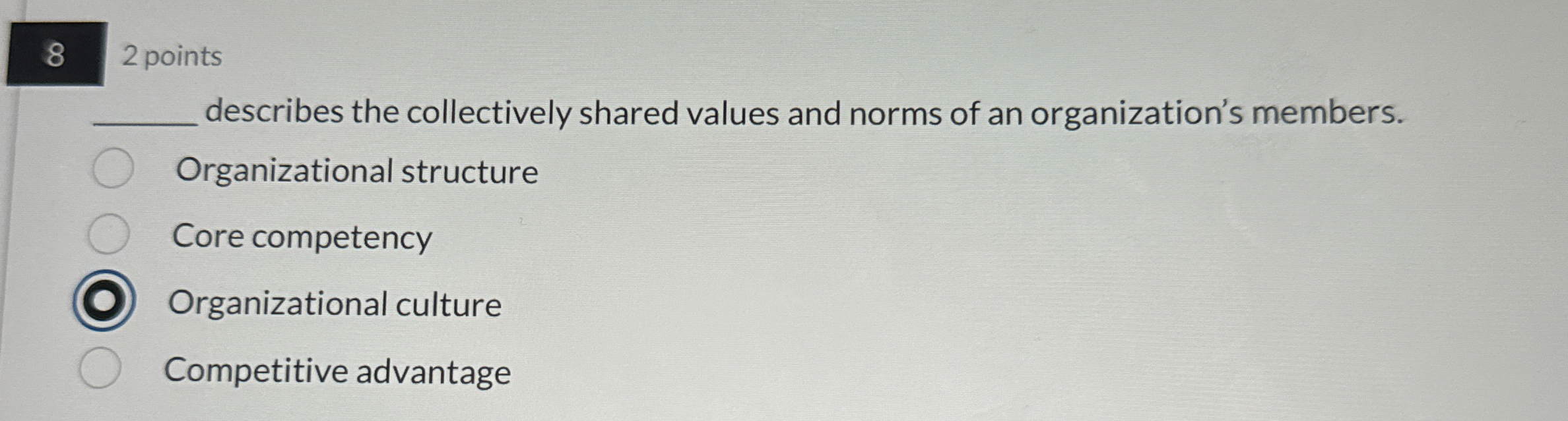 Solved 82 ﻿pointsq, ﻿describes the collectively shared | Chegg.com