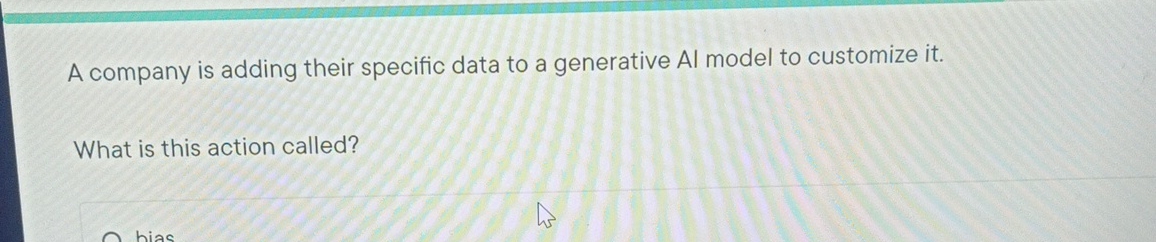 Solved A company is adding their specific data to a | Chegg.com