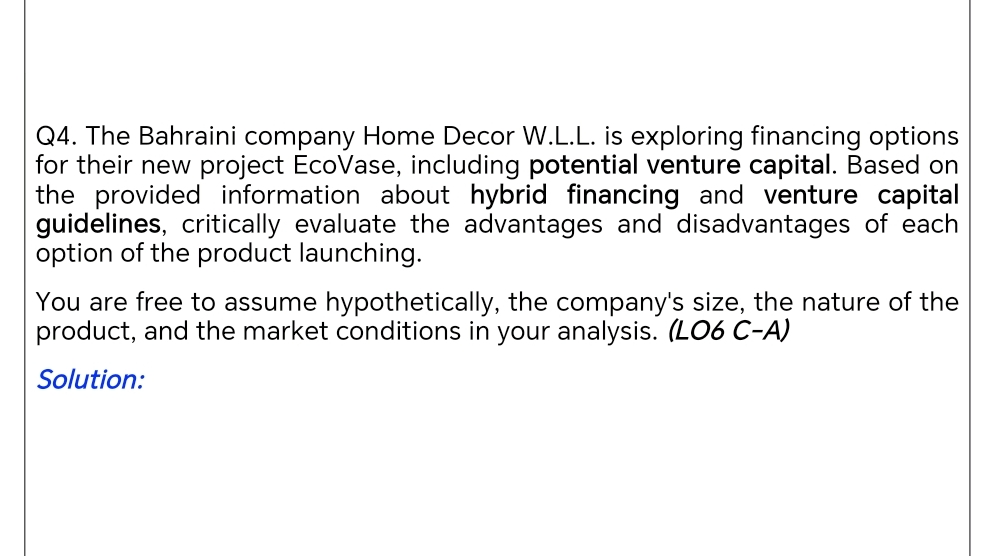 Q3. ﻿B: Sensitivity Analysis Calculations:For the | Chegg.com