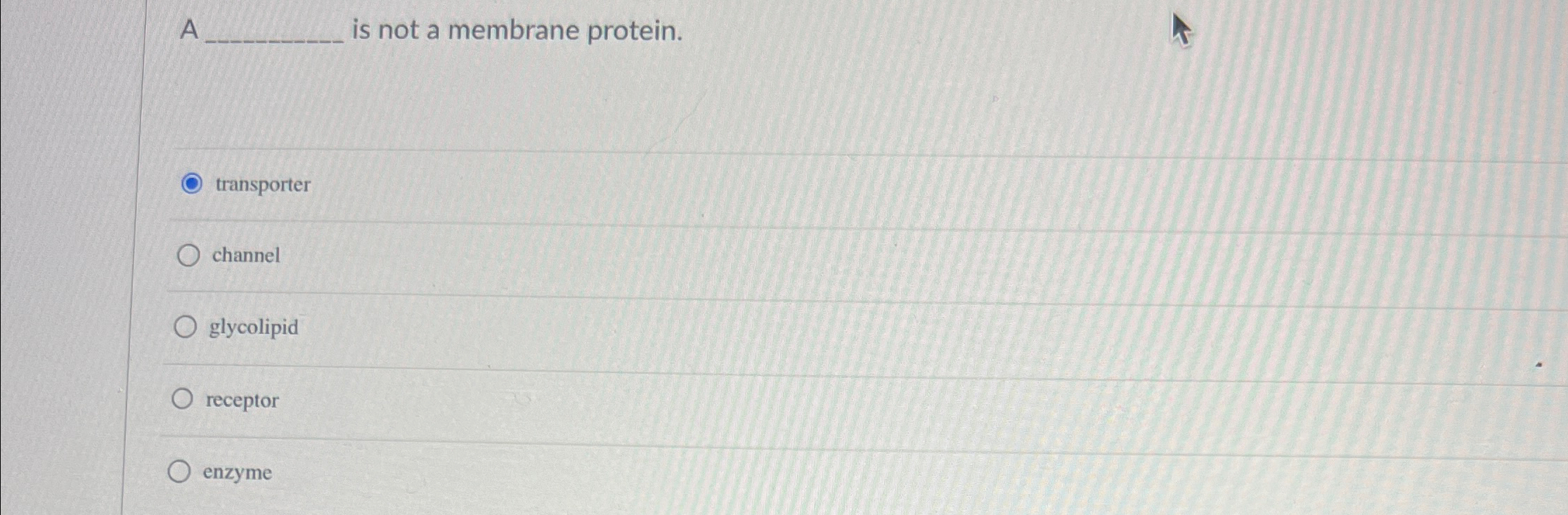 Solved Ais not a membrane | Chegg.com