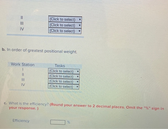 Solved A manager wants to assign tasks to workstations as | Chegg.com