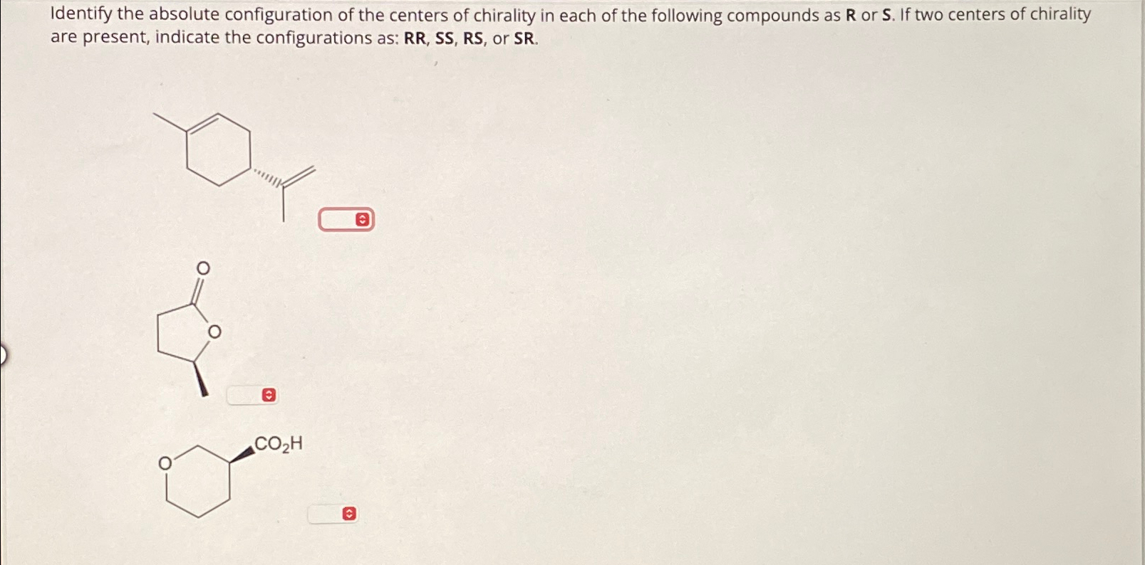 Solved Identify the absolute configuration of the centers of | Chegg.com