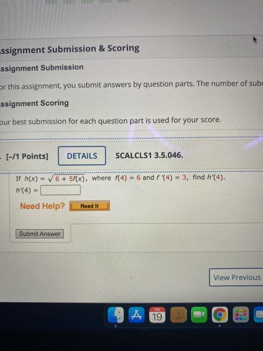 Solved ssignment Submission & Scoring ssignment Submission | Chegg.com