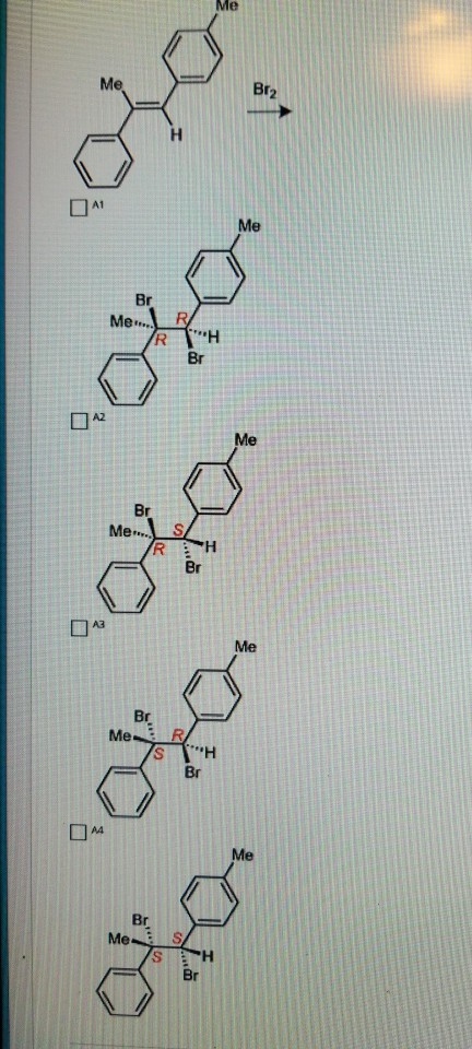 Solved pyridium tribromide is the brominating reagent, | Chegg.com