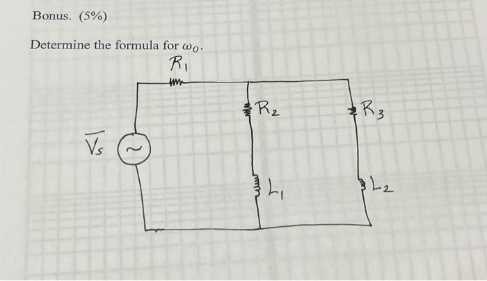 Solved Determine the formula for ωo. | Chegg.com