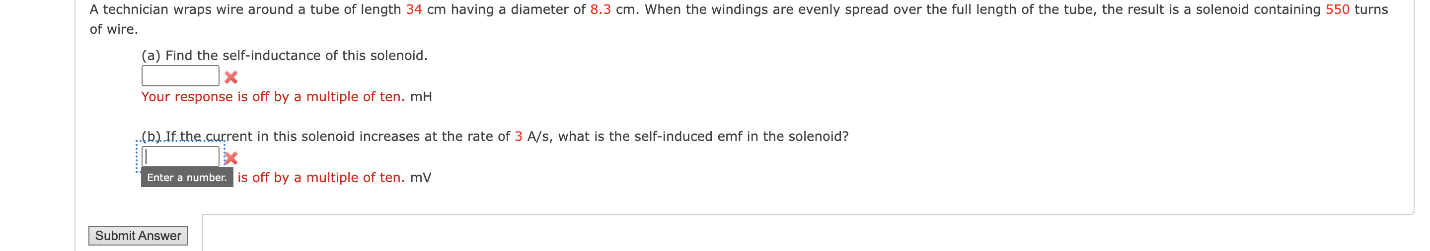 Solved PLEASE ANSWER ALL PARTS! | Chegg.com