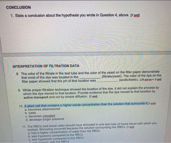 Solved BACKGROUND 1. Neutral red dye changes color depending | Chegg.com