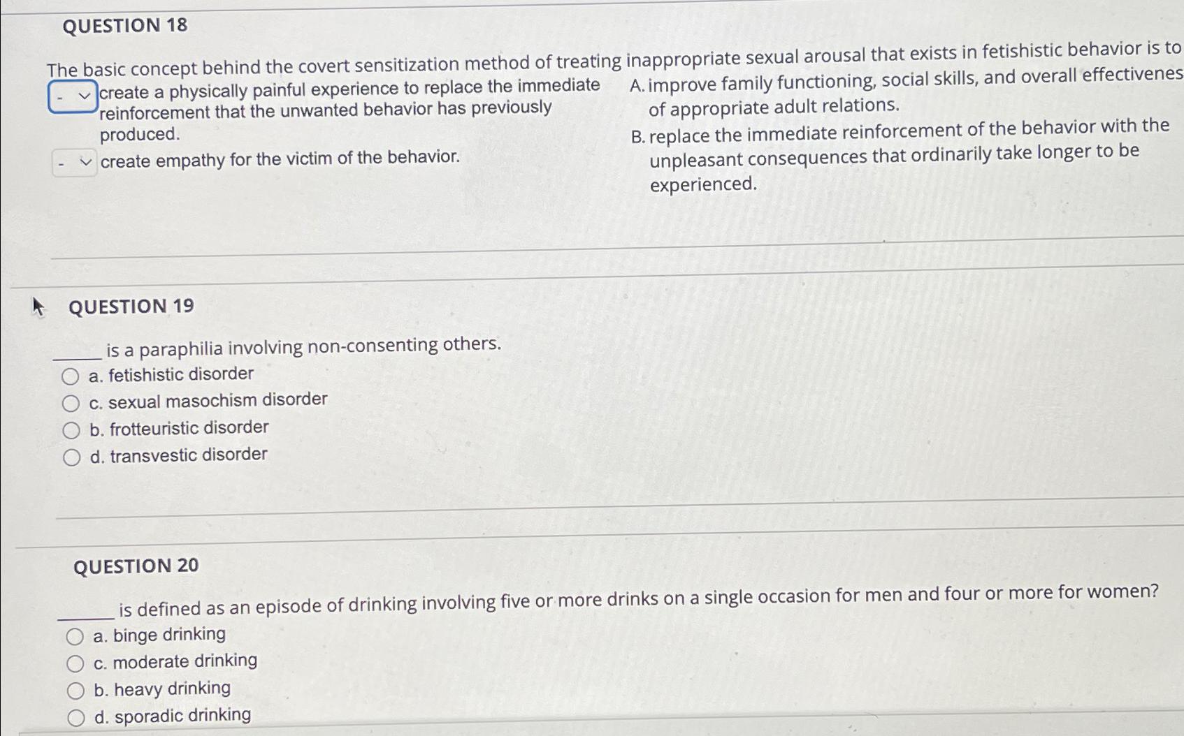Solved QUESTION 18The basic concept behind the covert | Chegg.com