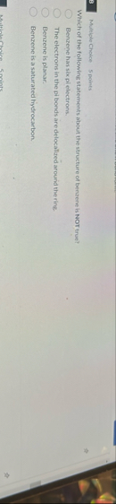 Solved 3Multiple Choice5 ﻿pointsWhich of the following | Chegg.com