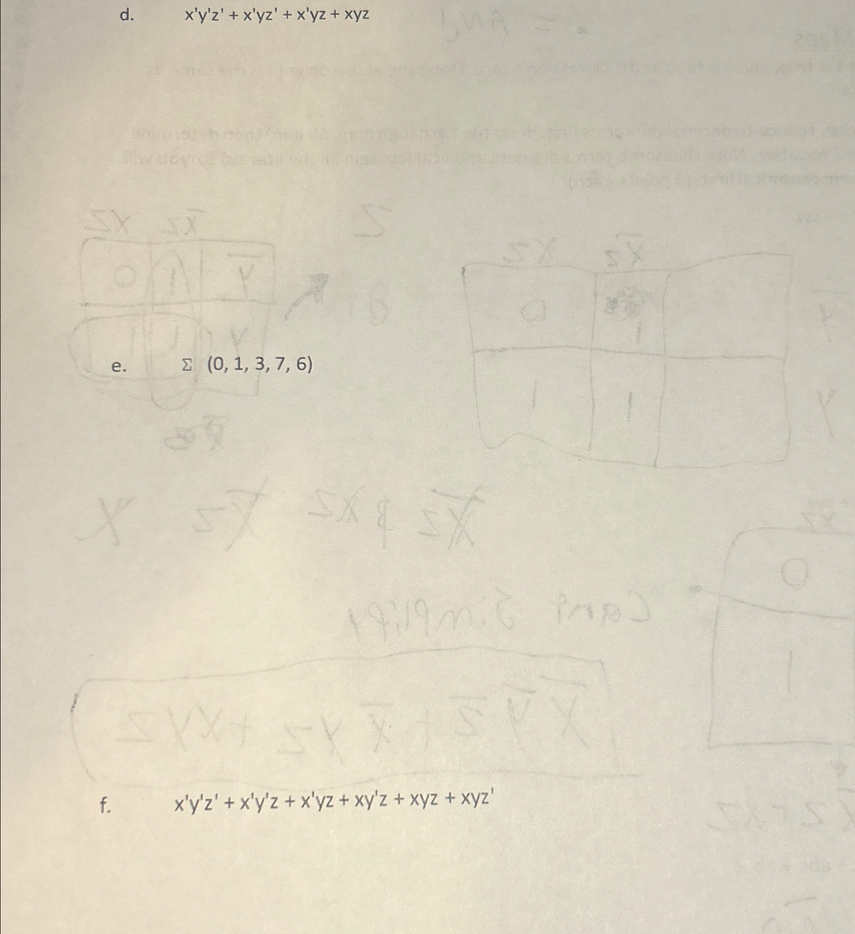 Can You Use A Karnaugh Map To Get The Simplified 