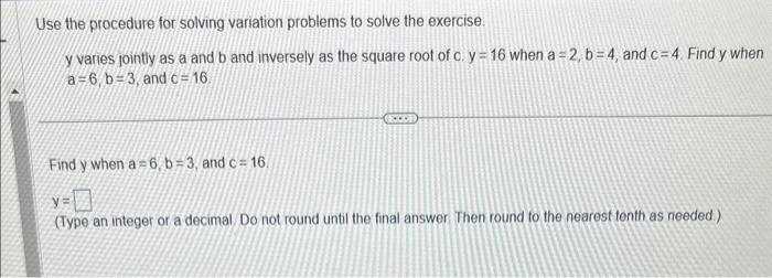 Solved Use the procedure for solving variation problems to | Chegg.com