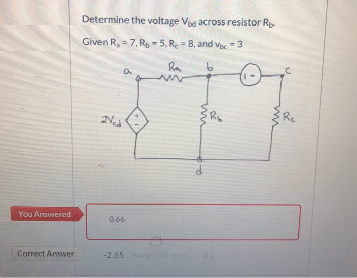 Solved Determine the current flowing through Ry from node a | Chegg.com