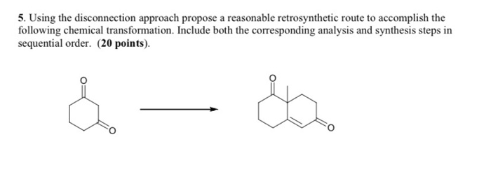 Solved 5. Using the disconnection approach propose a | Chegg.com