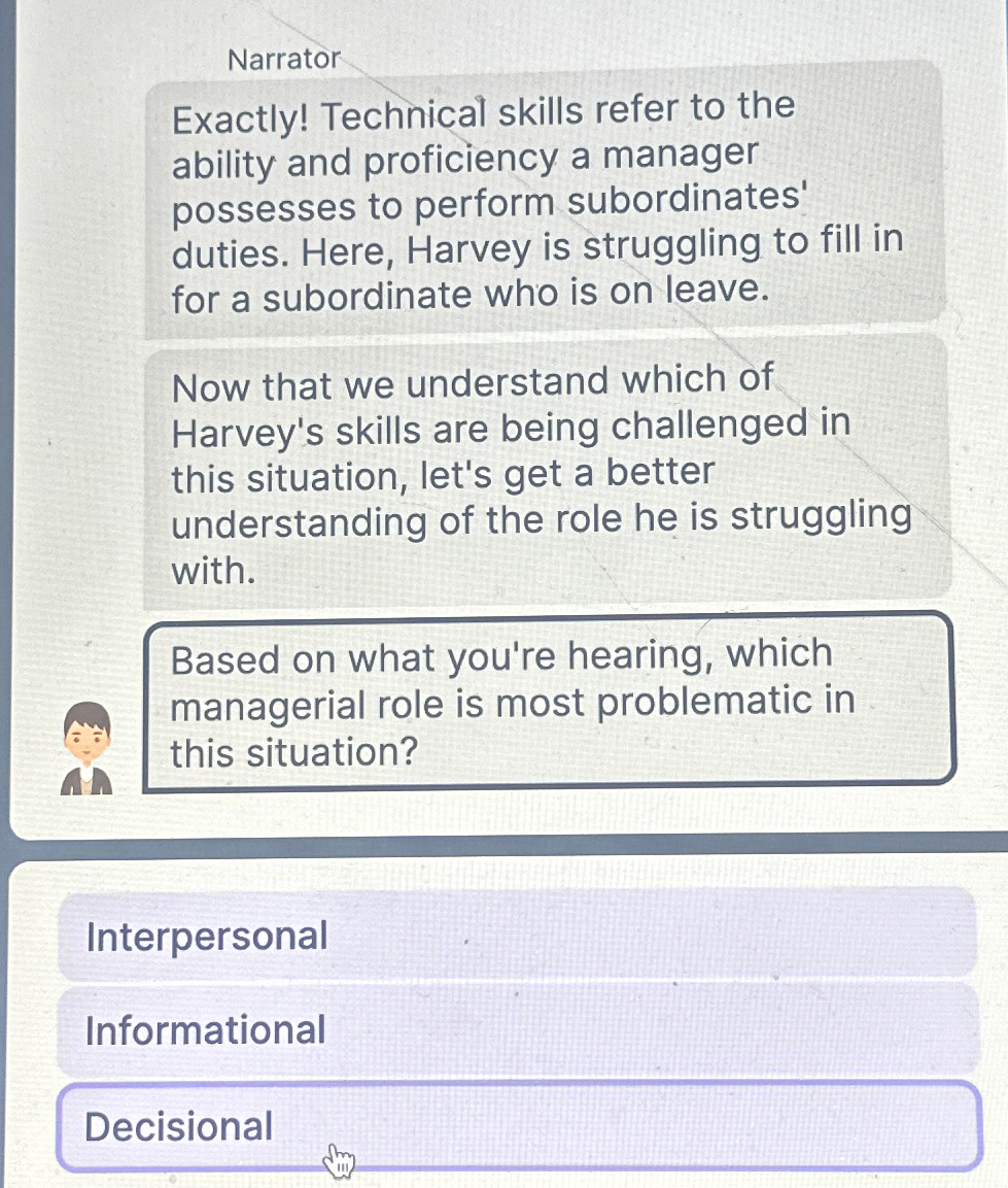 Solved NarratorExactly! Technical skills refer to the | Chegg.com