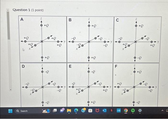 Solved Question 1 ( 1 point)This is a three dimensional | Chegg.com