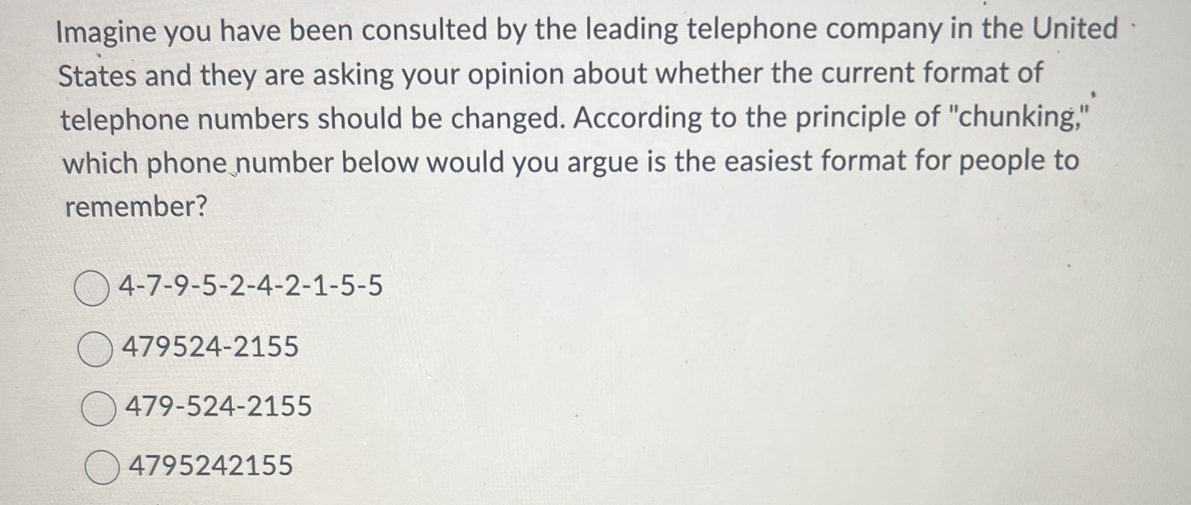 Solved Imagine you have been consulted by the leading | Chegg.com