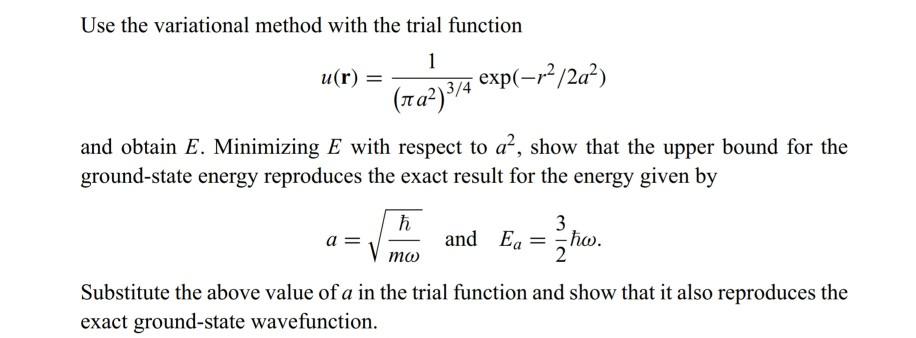 Solved 5. Consider a three-dimensional isotropic harmonic | Chegg.com