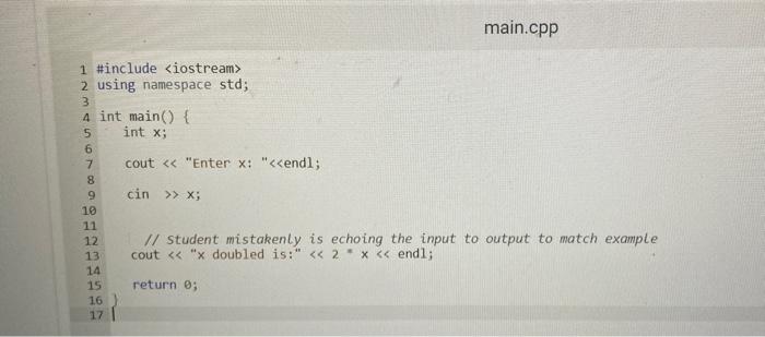Solved I am not quite sure how to get the correct output? | Chegg.com