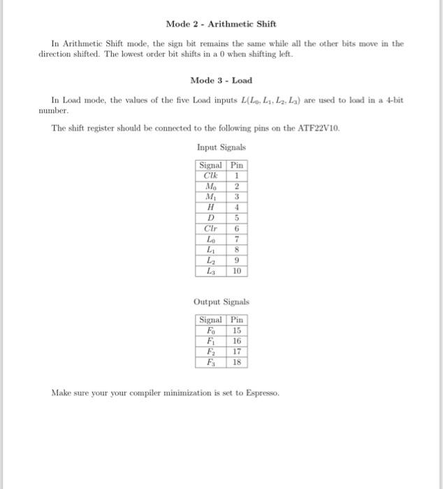 Solved 8 Shift Registers in a PLD Introduction In digital | Chegg.com