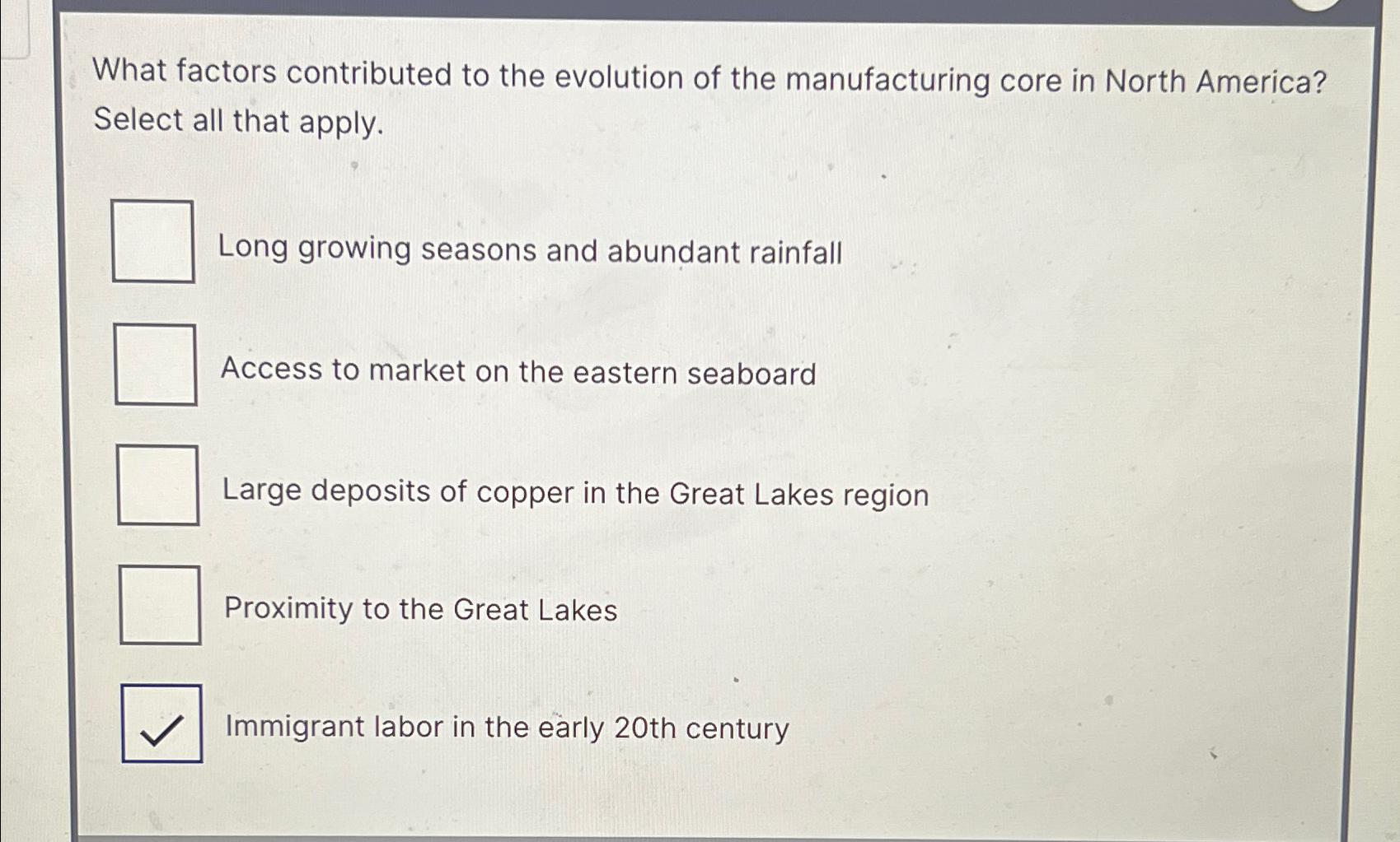 Solved What factors contributed to the evolution of the | Chegg.com