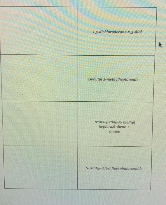 Solved draw the line structure for the following compounds | Chegg.com