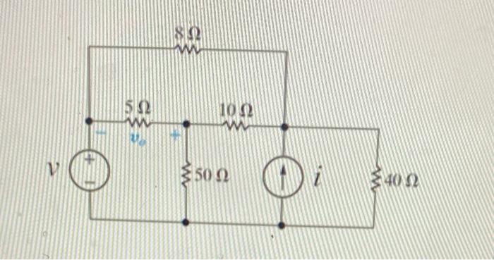Solved Use the node-voltage method to find the value of v0 | Chegg.com