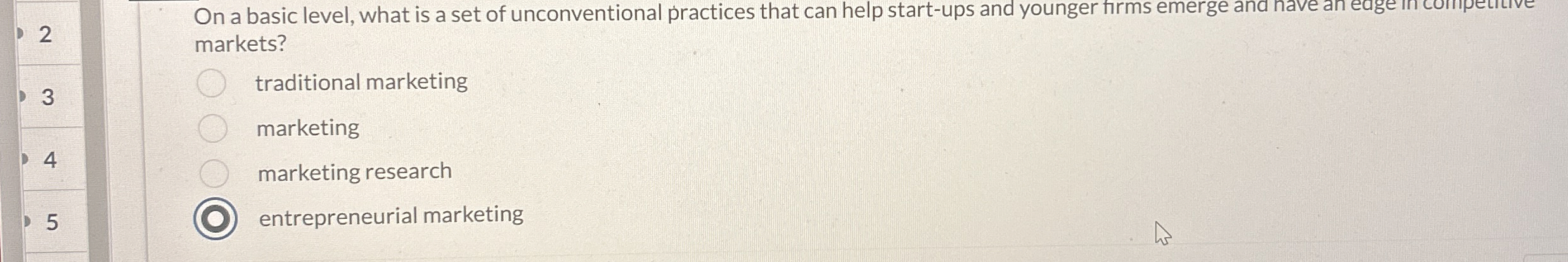 Solved On a basic level, what is a set of unconventional | Chegg.com