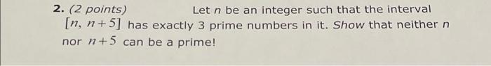 Solved Foundation of Higher Math - Prime NumbersSolve #2 | Chegg.com