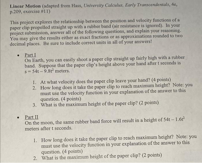 Solved This project explores the relationship between the | Chegg.com
