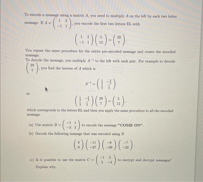 Solved 4. Cryptography (10M) Suppose there is a | Chegg.com