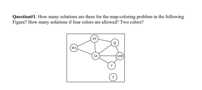 Solved Question#1: How many solutions are there for the | Chegg.com