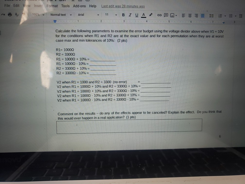 Solved File' Edit View Insert Format Tools Add-ons Help Last | Chegg.com