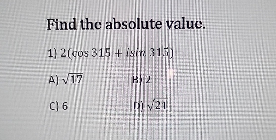 Solved Find the absolute | Chegg.com