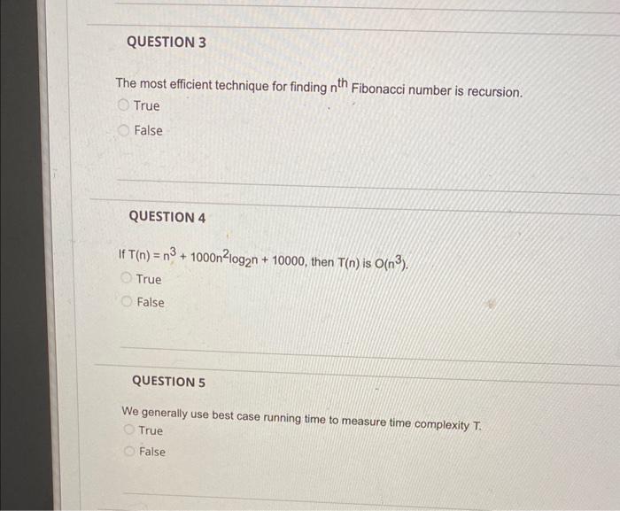Solved The most efficient technique for finding nth | Chegg.com