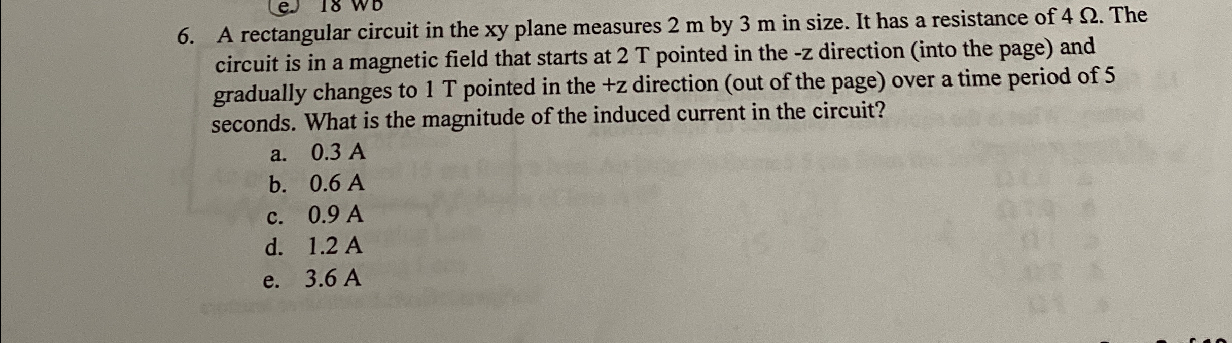Solved A rectangular circuit in the xy plane measures 2m ﻿by | Chegg.com