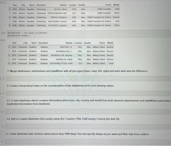 Solved It should be done in Python programming language. It | Chegg.com
