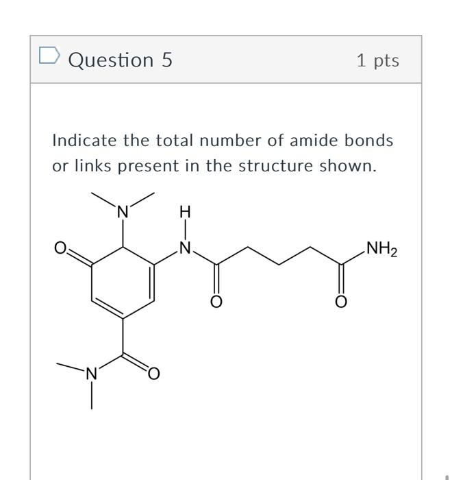 Solved Question 4 2 pts Draw the line-angle structure of a | Chegg.com