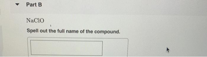 Solved SO3 Spell out the full name of the compound. Part B | Chegg.com