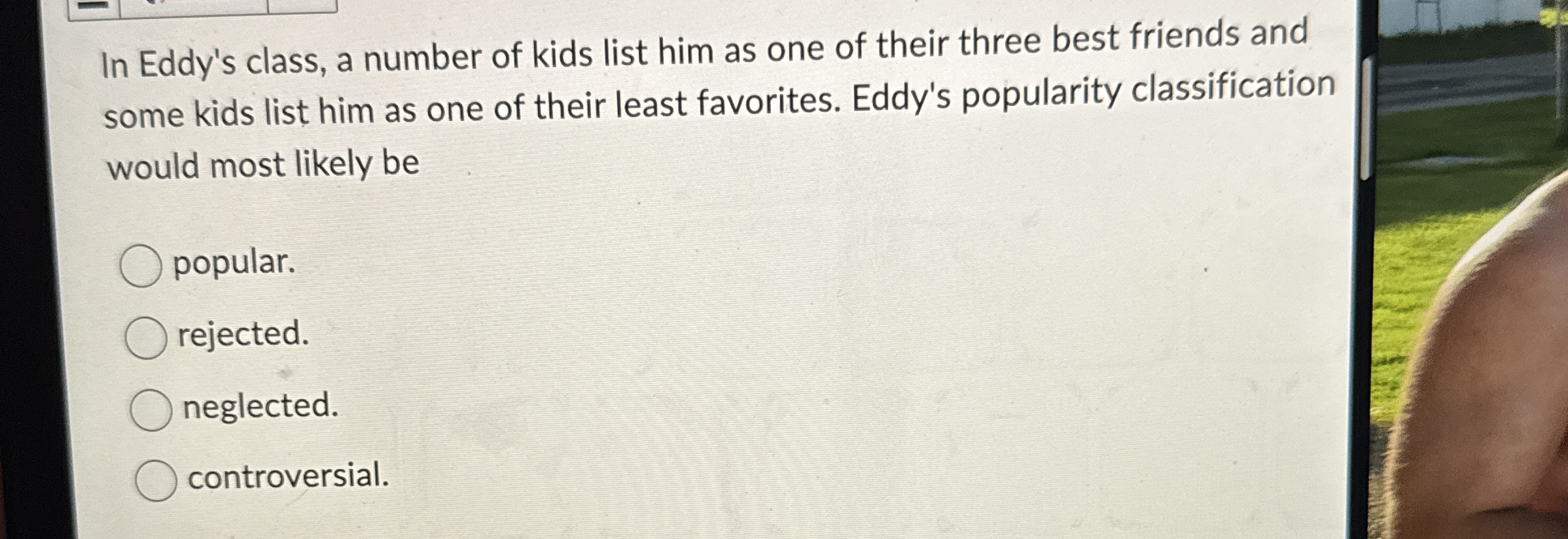 Solved In Eddy's class, a number of kids list him as one of | Chegg.com